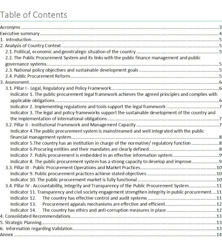Product Assessment Report Templates - Free Report Templates
