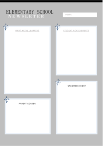 School Newsletter Templates - Free Report Templates