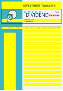 Best 9 Investment Tracking Spreadsheet Templates - Free Report Templates